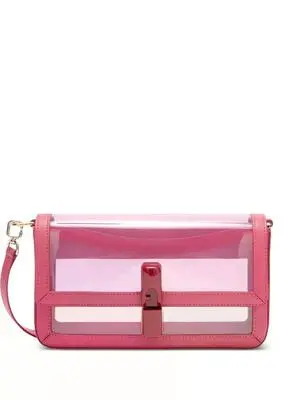 Furla Iride Transparent Crossbody Bag - Pink