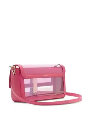 Furla Iride Transparent Crossbody Bag - Pink