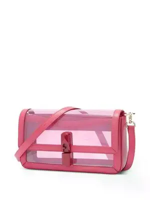 Furla Iride Transparent Crossbody Bag - Pink