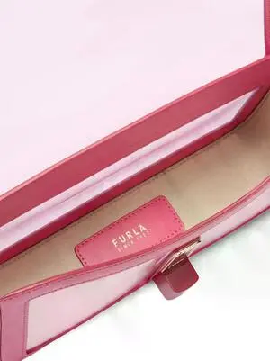 Furla Iride Transparent Crossbody Bag - Pink
