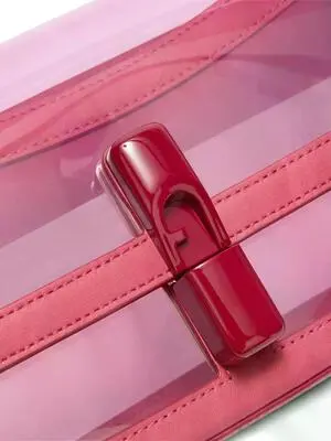 Furla Iride Transparent Crossbody Bag - Pink