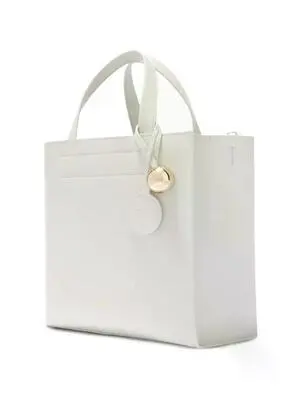 Furla Ball Charm Tote Bag - White