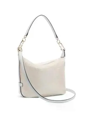 Furla Tonie Sequin Shoulder Bag - Neutrals