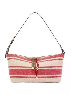 Furla Debby Striped Shoulder Bag - Red