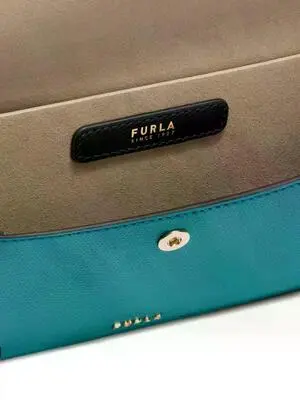 Furla Lea Turn-lock Clutch - Blue