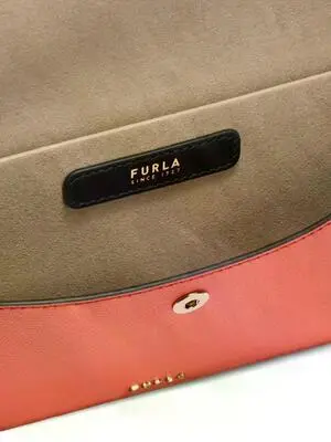 Furla Lea Flap Clutch - Pink