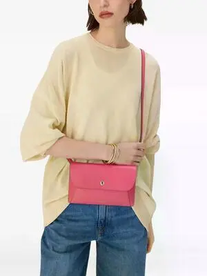 Furla Lea Button Pouch Bag - Pink
