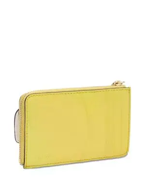 Furla Sfera Calf Leather Card Case - Yellow