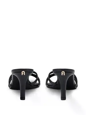 Furla Crossover-strap Leather Sandals
