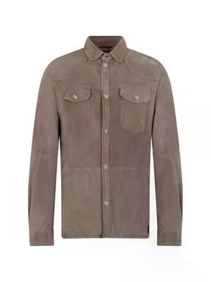 MOORER Pocket Overshirt - Neutrals