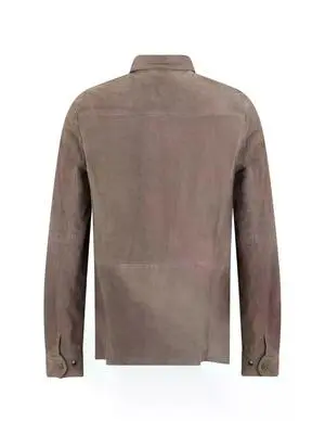 MOORER Pocket Overshirt - Neutrals