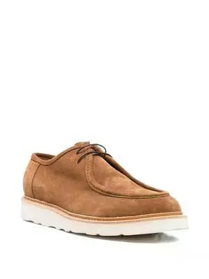 Eleventy Paraboot Suede Derby Shoes