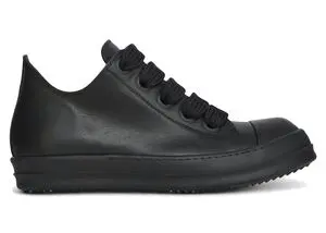 Rick Owens Concordians Jumbo Laced Low All Sneakers - Black