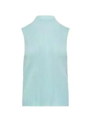 CFCL Portrait Ribbed High Neck Top