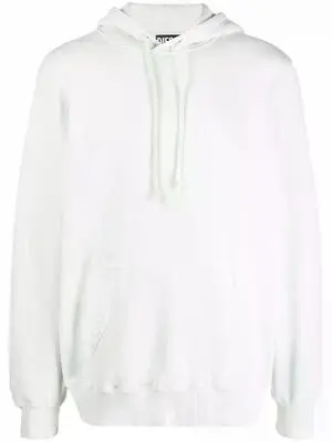 DIESEL® Embroidered Motif Hoodie - Grey