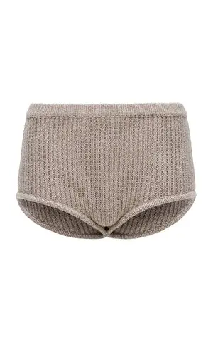Magda Butrym Knit Wool Shorts