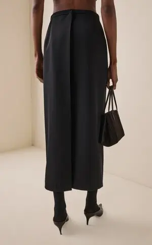 Magda Butrym Wool Midi Skirt