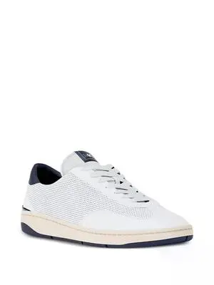 Michael Kors Perforated Leather Sneakers - White