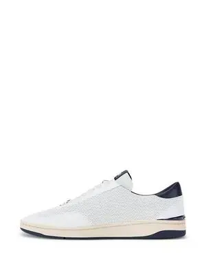 Michael Kors Perforated Leather Sneakers - White