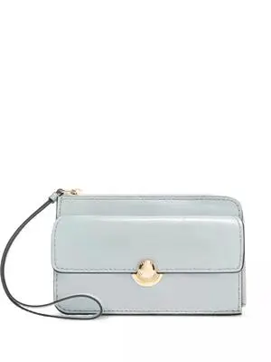 Furla Sfera Zip Leather Card Case - Blue