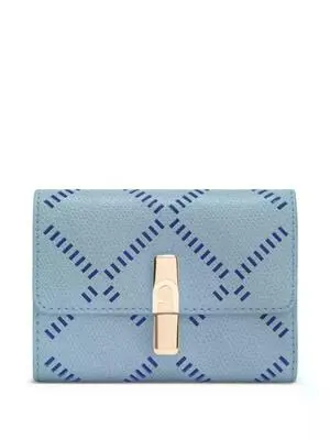 Furla Small Iride Patterned Wallet - Blue
