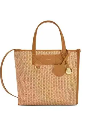 Furla Small Divide It Interwoven Tote Bag