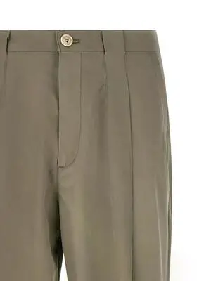 Brunello Cucinelli Pleated Trousers - Neutrals