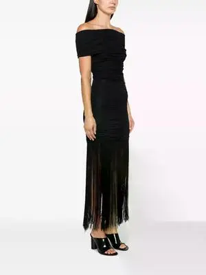 Khaite The Jacinta Fringed Dress