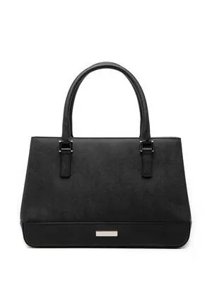 Burberry 2000-2017 Leather Tote Bag - Black