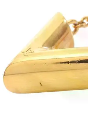 LOUIS VUITTON Essential V Necklace - Gold