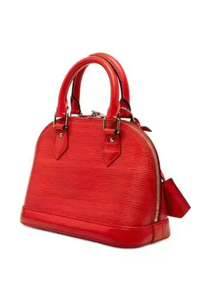 LOUIS VUITTON 2014 Epi Alma Bb Satchel