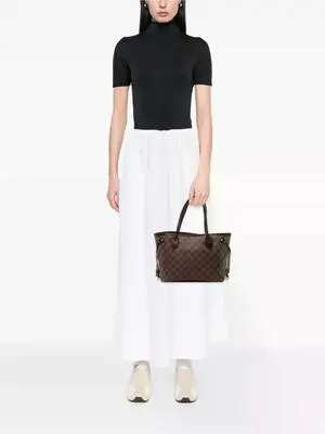 LOUIS VUITTON Damier Ebene Neverfull Pm Tote