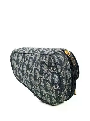 Dior 2000 Diorissimo Canvas Saddle Pouch