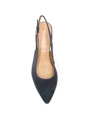 TAMARIS Slingback Pumps - Blue