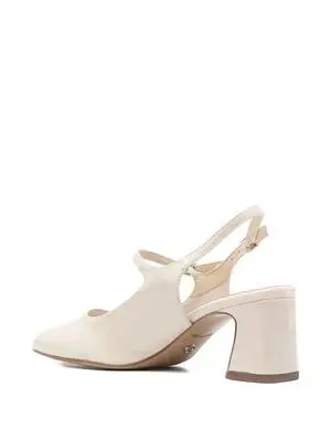 TAMARIS Buckle-strap Slingback Pumps - Neutrals