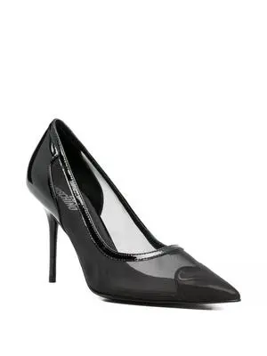 Moschino Pointed Pumps - Black