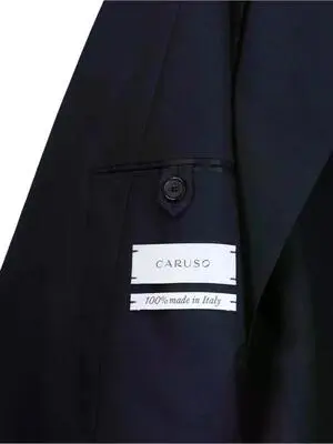 Caruso Double-breasted Suit - Blue