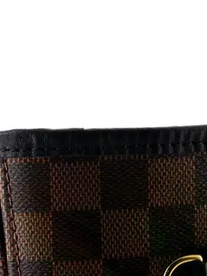 LOUIS VUITTON Neverfull Nm Limited Edition Damier Karakoram Mm Tote Bag - Brown