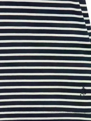 JW Anderson Striped Tie-sleeve T-shirt - Blue