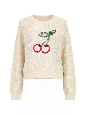 TWINSET Cherry Sweater