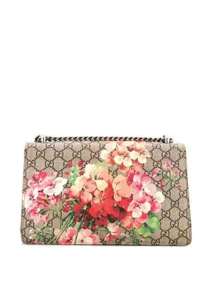 Gucci Dionysus Blooms Print Gg Coated Canvas Small Shoulder Bag - Brown