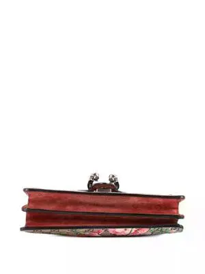 Gucci Dionysus Blooms Print Gg Coated Canvas Small Shoulder Bag - Brown