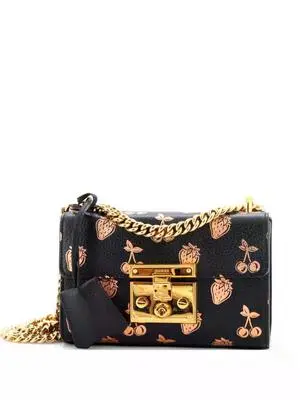 Gucci Padlock Printed Leather Small Shoulder Bag