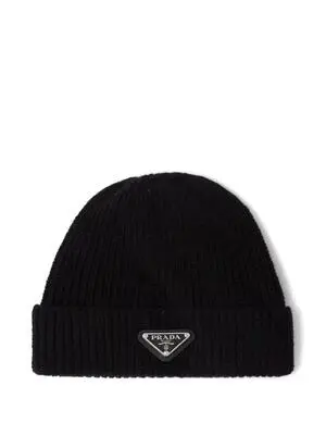 Prada Ribbed Hats For Men