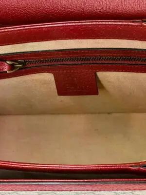 Gucci Queen Margaret Top Handle Gg Coated Canvas Small Satchel - Blue