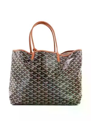 Goyard Saint Louis Coated Canvas Pm Tote Bag - Black