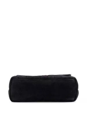 Saint Laurent Loulou Matelasse Chevron Small Shoulder Bag - Black