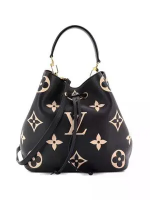 LOUIS VUITTON Neonoe Handbag Bicolor Monogram Empreinte Giant Mm - Black