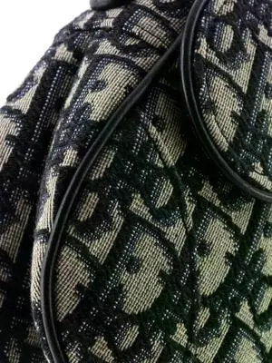 Dior Saddle Handbag Oblique Canvas Mini Shoulder Bag
