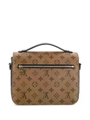 LOUIS VUITTON Pochette Metis Reverse Monogram Canvas - Brown